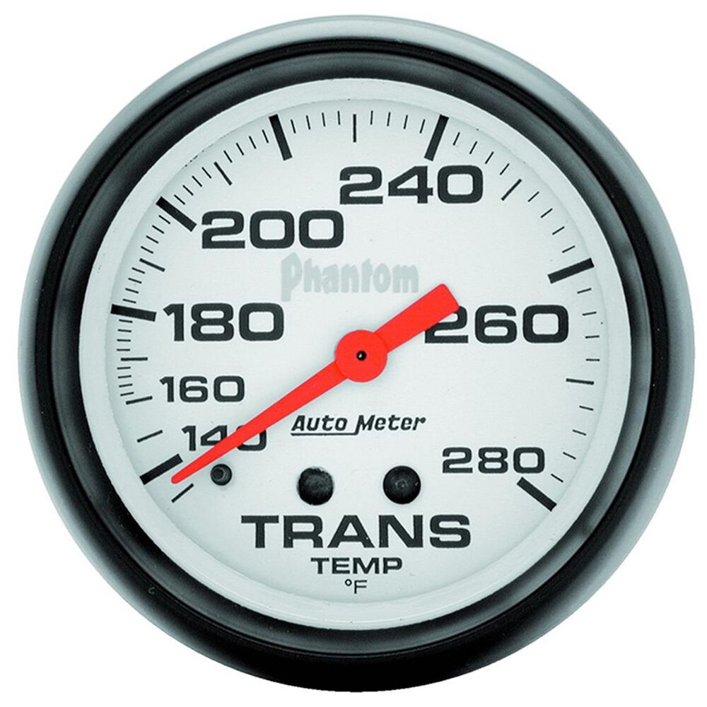 Autometer Phantom Transmission Temp Gauge Mechanical - 140 - 280 F, 8 ...