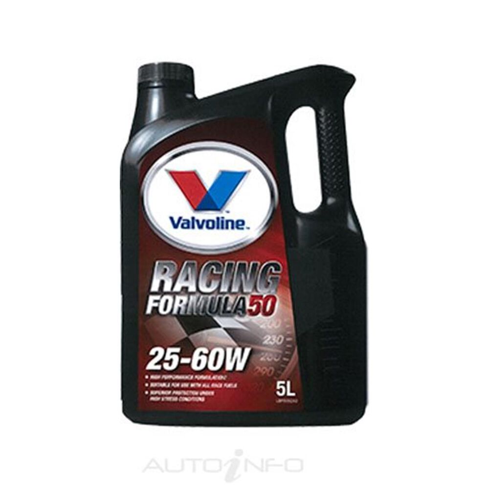 Valvoline Racing Formula 50 - 5L, 3 Pack, 1045.05 | Supercheap Auto