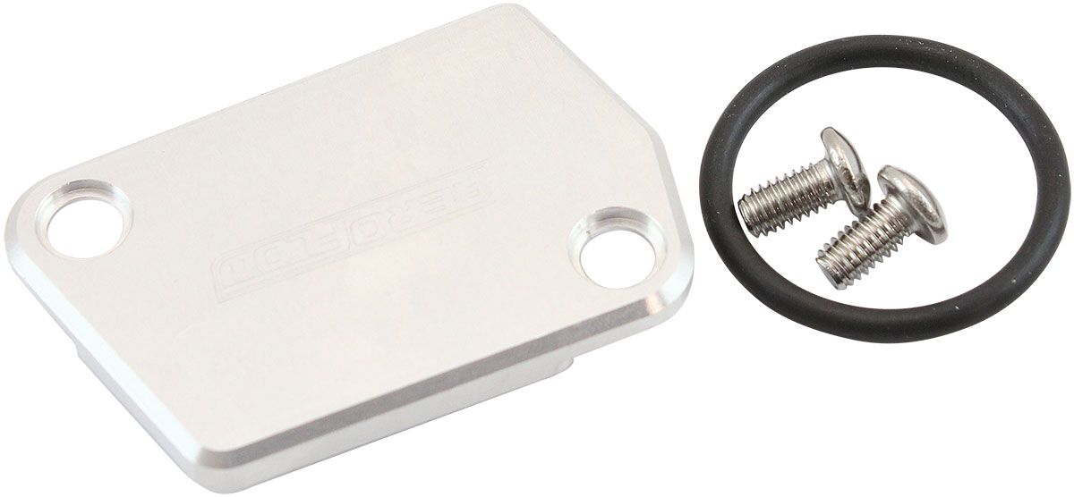 Aeroflow GM LS MAF Sensor Block Off Plate Delete Cover Mass Air Flow ...