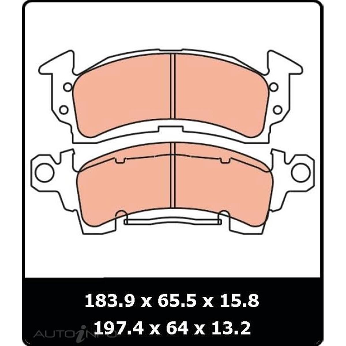 Remsa Brake Pads - 510 00 | Supercheap Auto