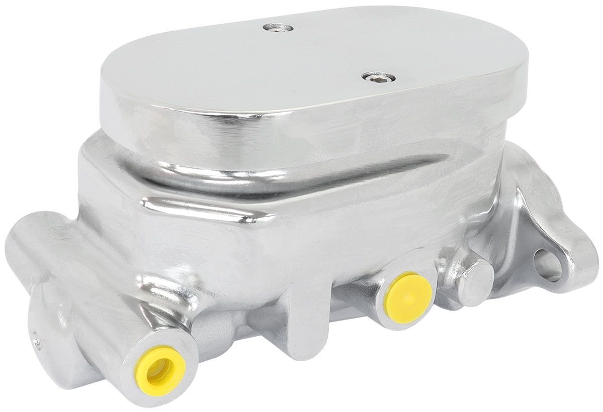 Aeroflow Brake Master Cylinder 1" Bore Cast Aluminium Chrome Smooth ...