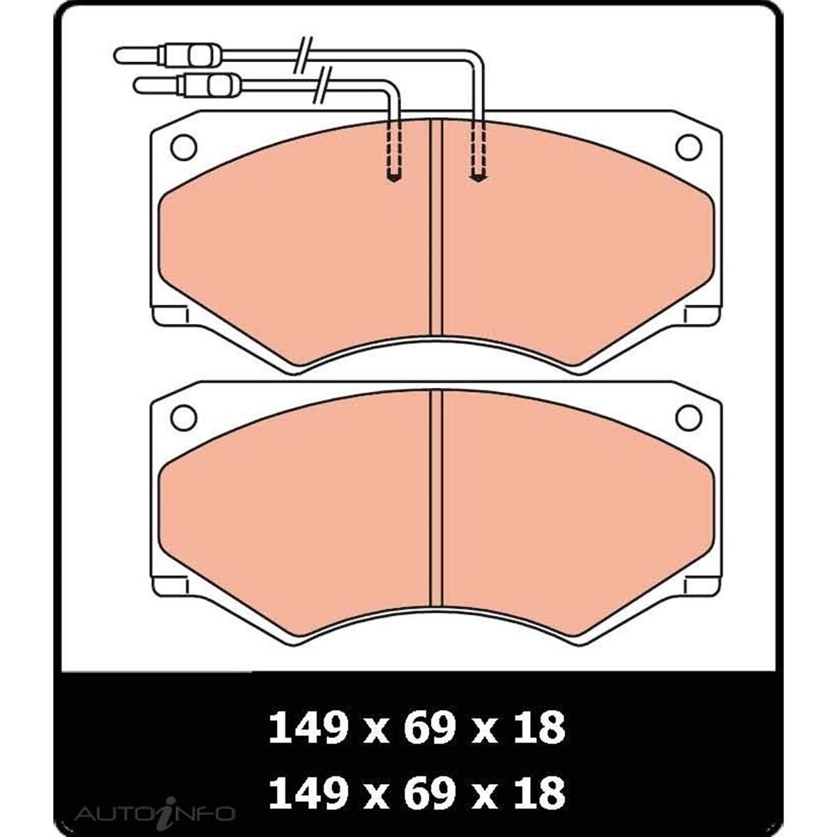 Remsa Brake Pads - 047 04 | Supercheap Auto