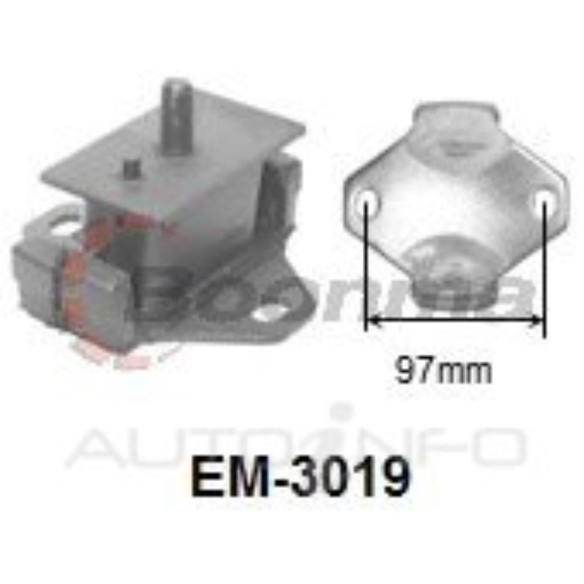Boonma Engine Mount - EM-3019 | Supercheap Auto