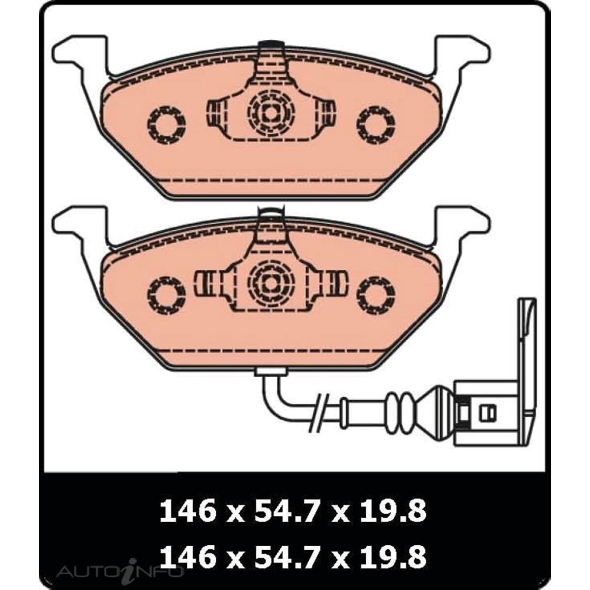 Remsa Brake Pads - 633 21 | Supercheap Auto
