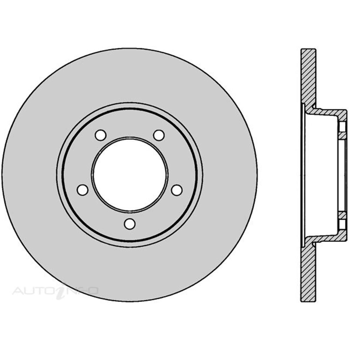 IBS Brake Rotor - Single, BR105 | Supercheap Auto