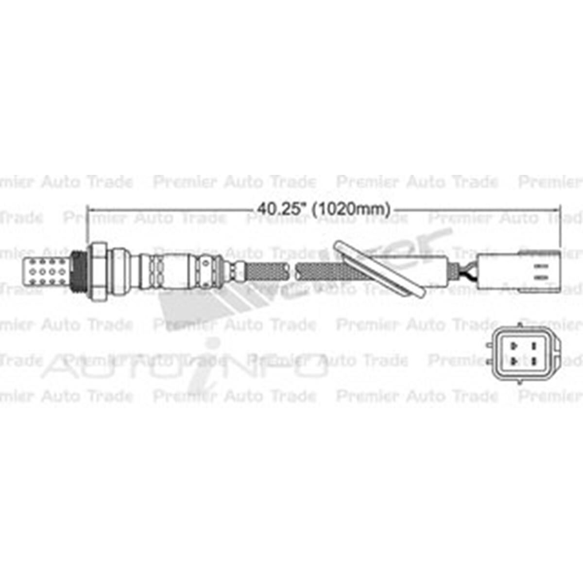 PAT Oxygen/Lambda Sensor Post Catalytic Converter - EGO-312 ...