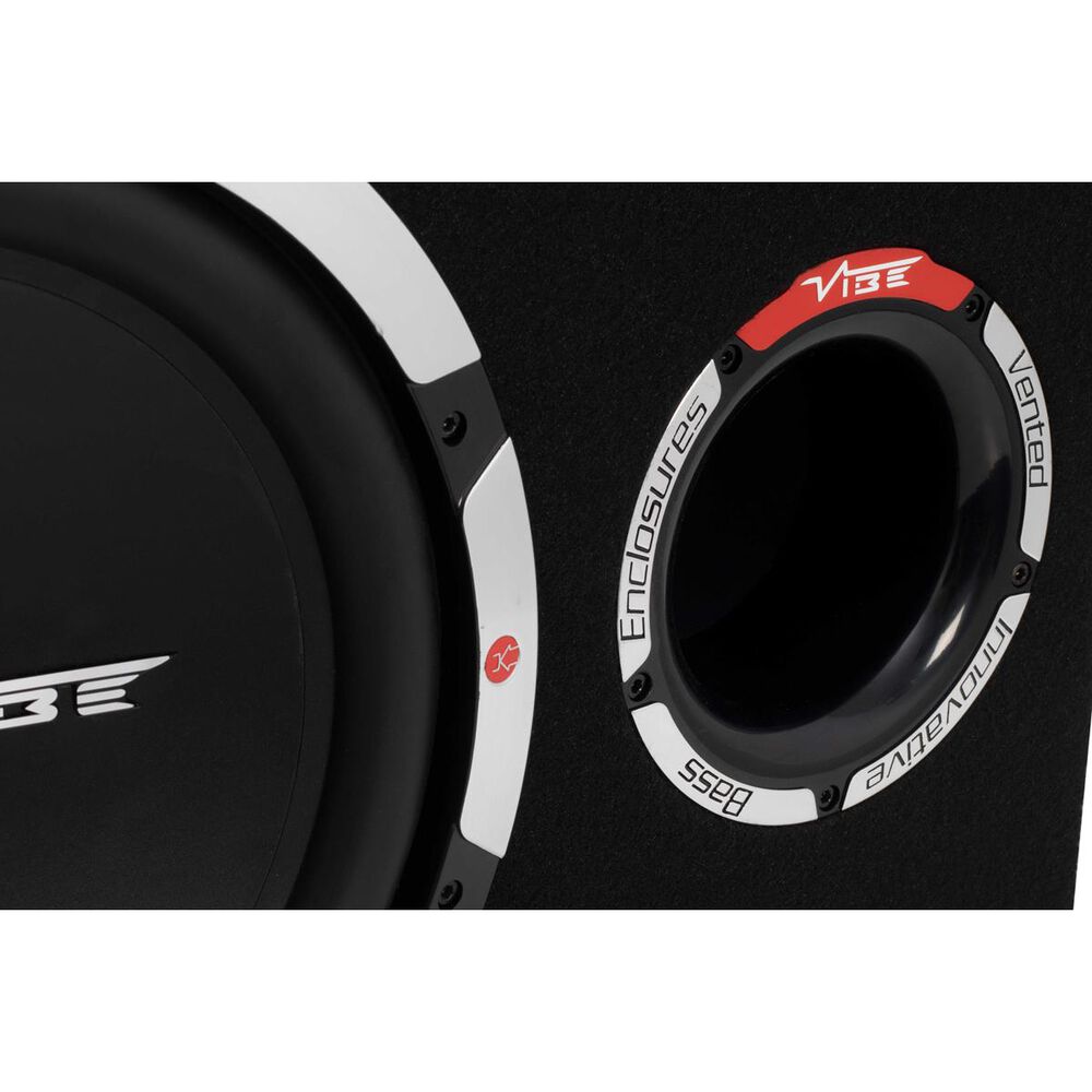Vibe Slick Subwoofer with Compact Enclosure - 12", Single Vented, 1200 ...