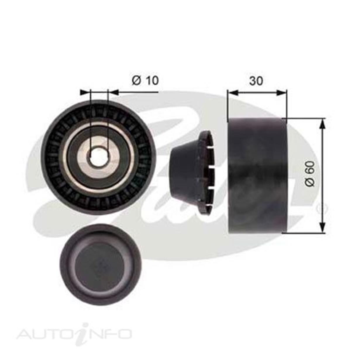 Gates Idler Pulley - 36380 | Supercheap Auto