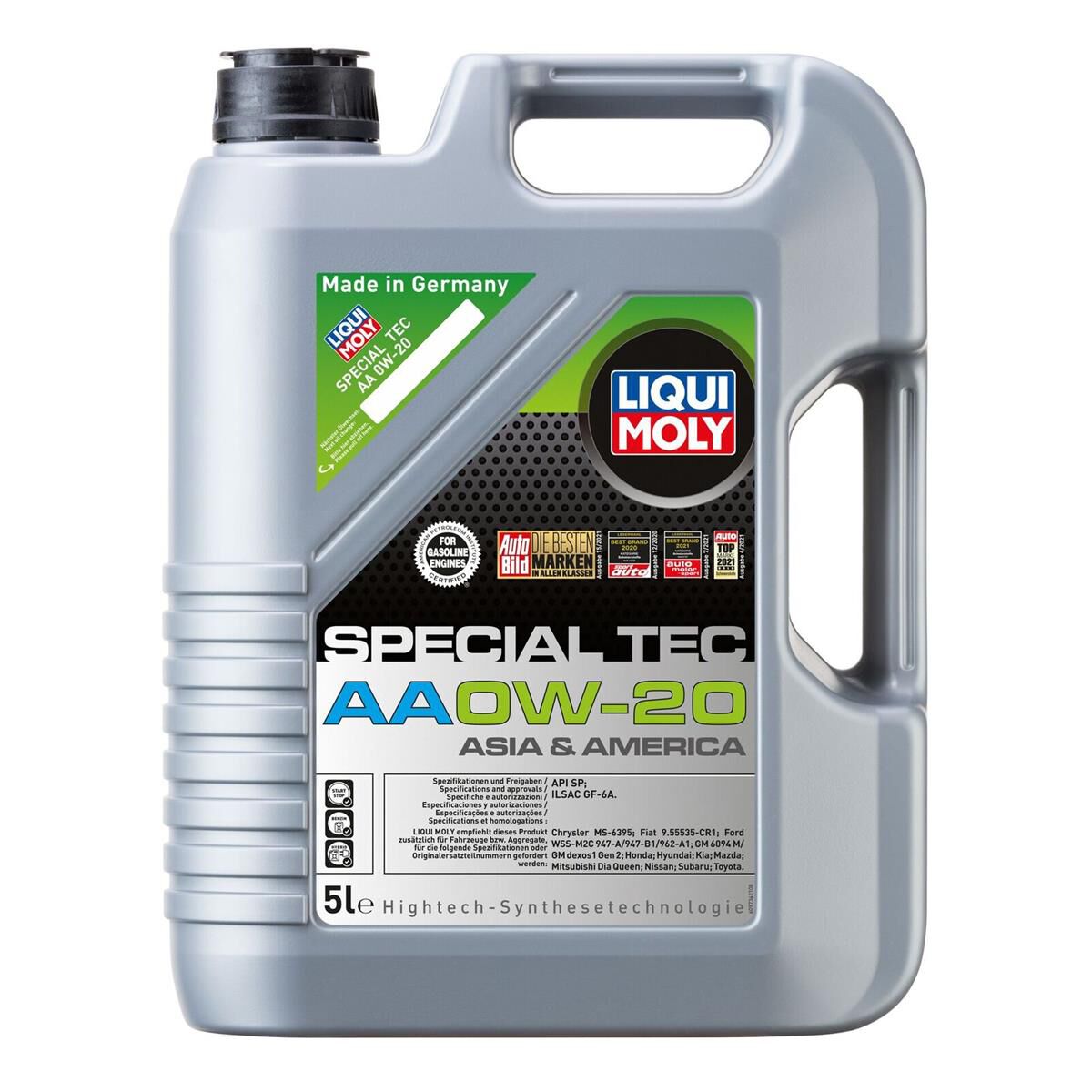LIQUI MOLY Special Tec AA 0W 20 Engine Oil 5L 6739 Supercheap Auto