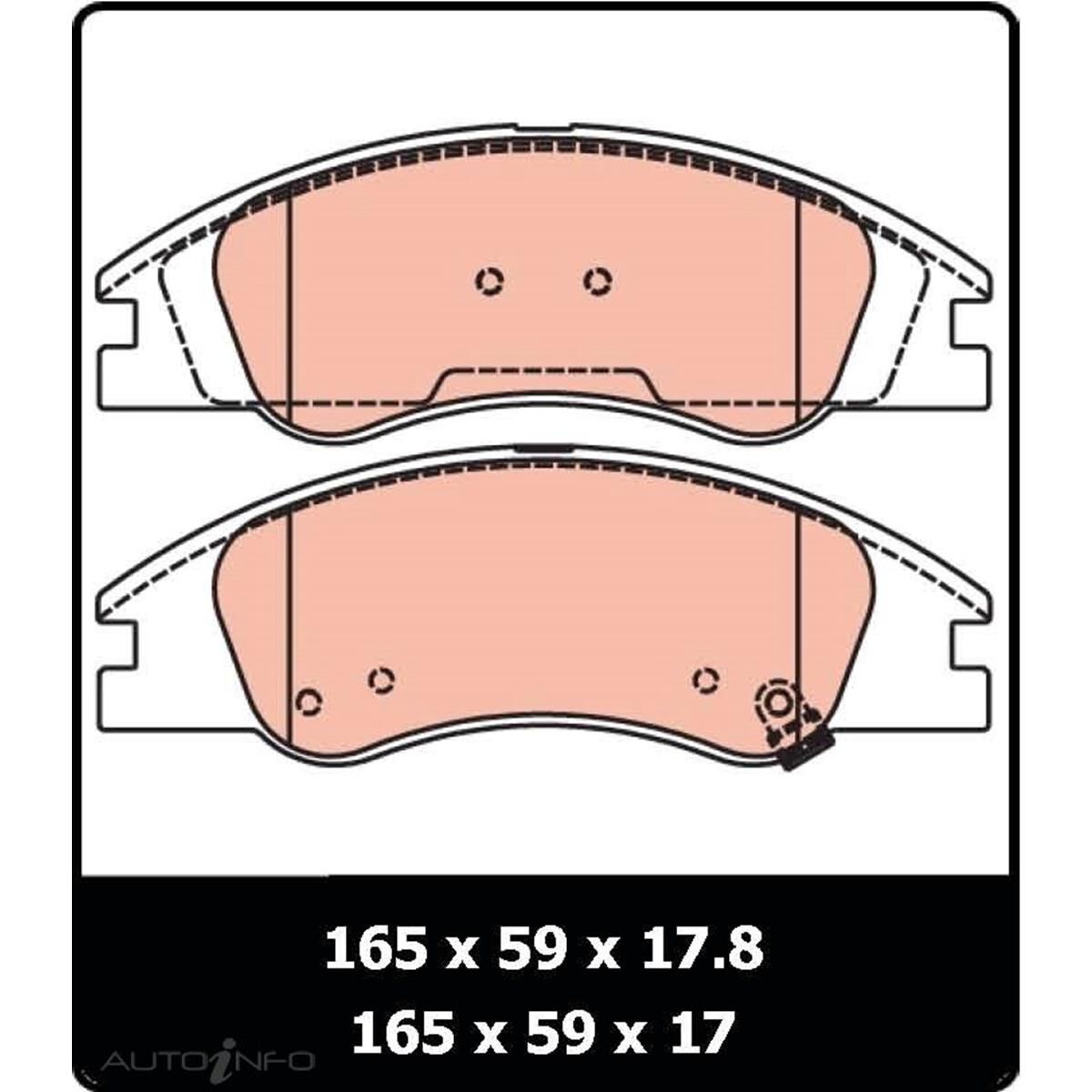 Remsa Brake Pads - 1134 02 | Supercheap Auto