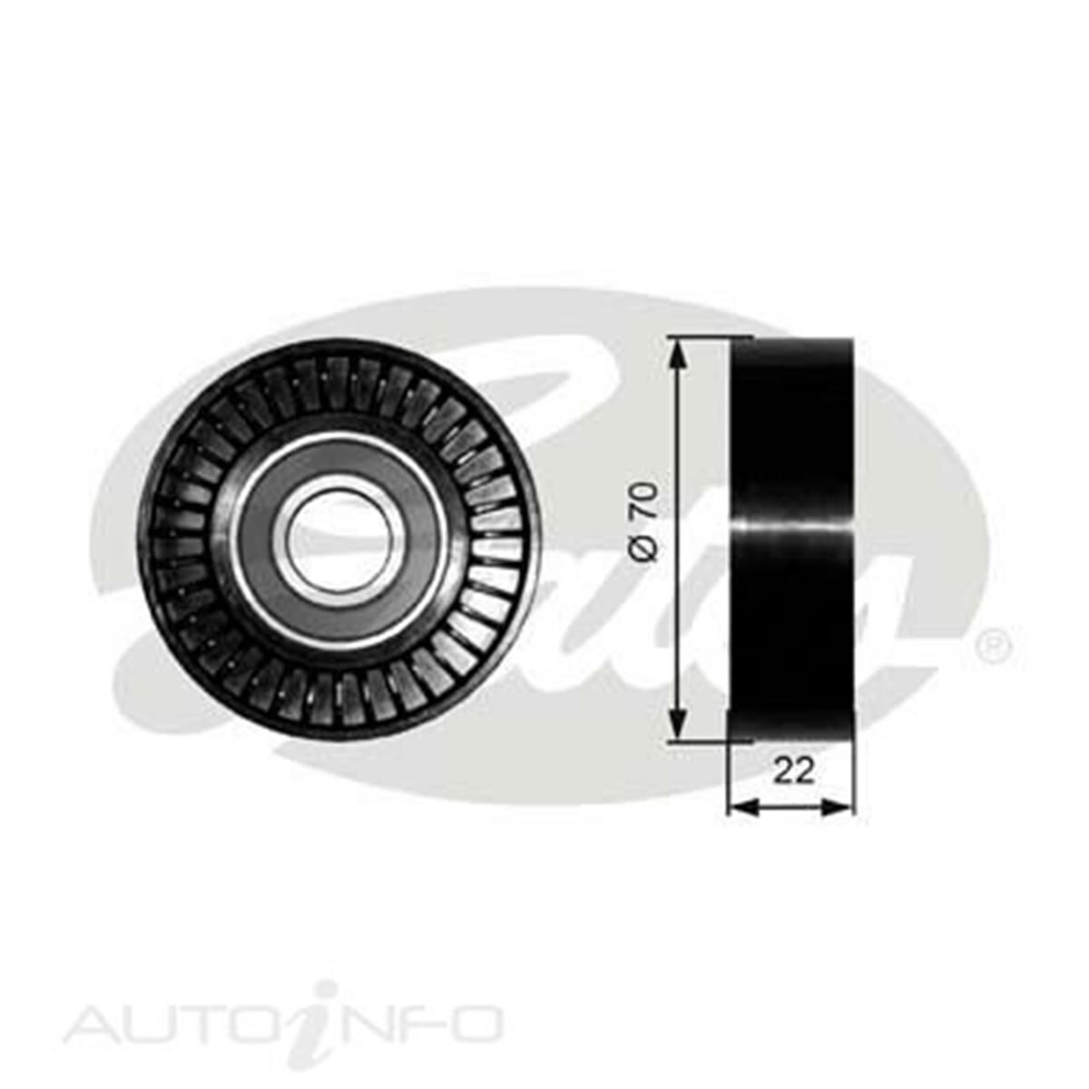 Gates Idler Pulley - 36252 | Supercheap Auto