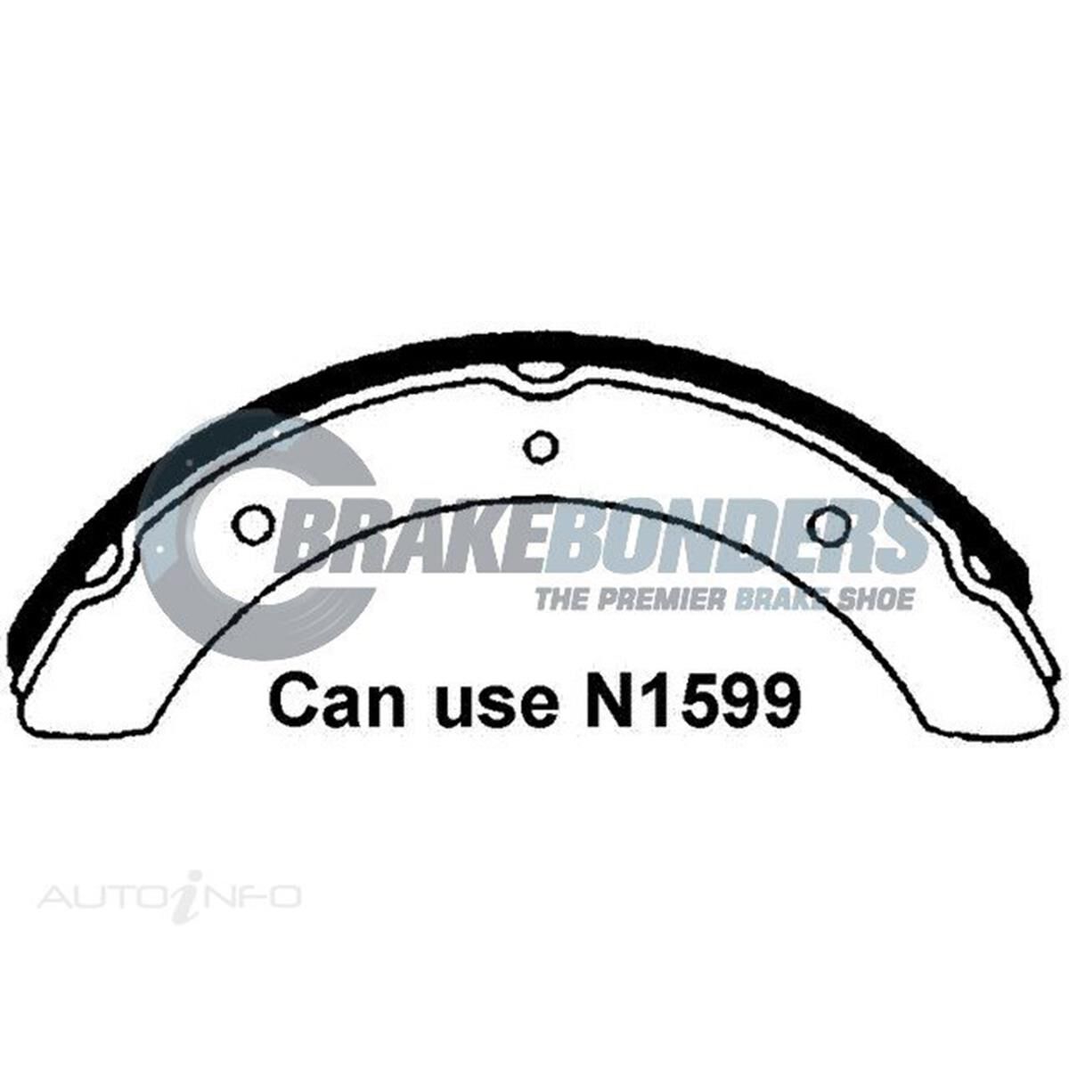 Brake Bonders Brake Shoes - N1367 | Supercheap Auto