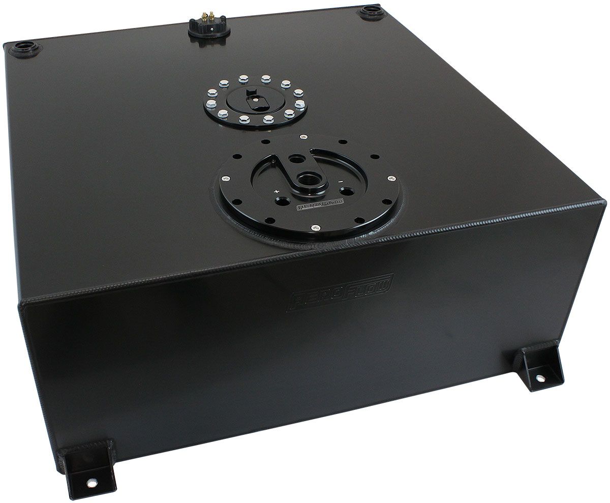 Aeroflow Alloy Fuel Cell 100L 3 X Pumps26 Us Gal 40mm Triple Hanger ...