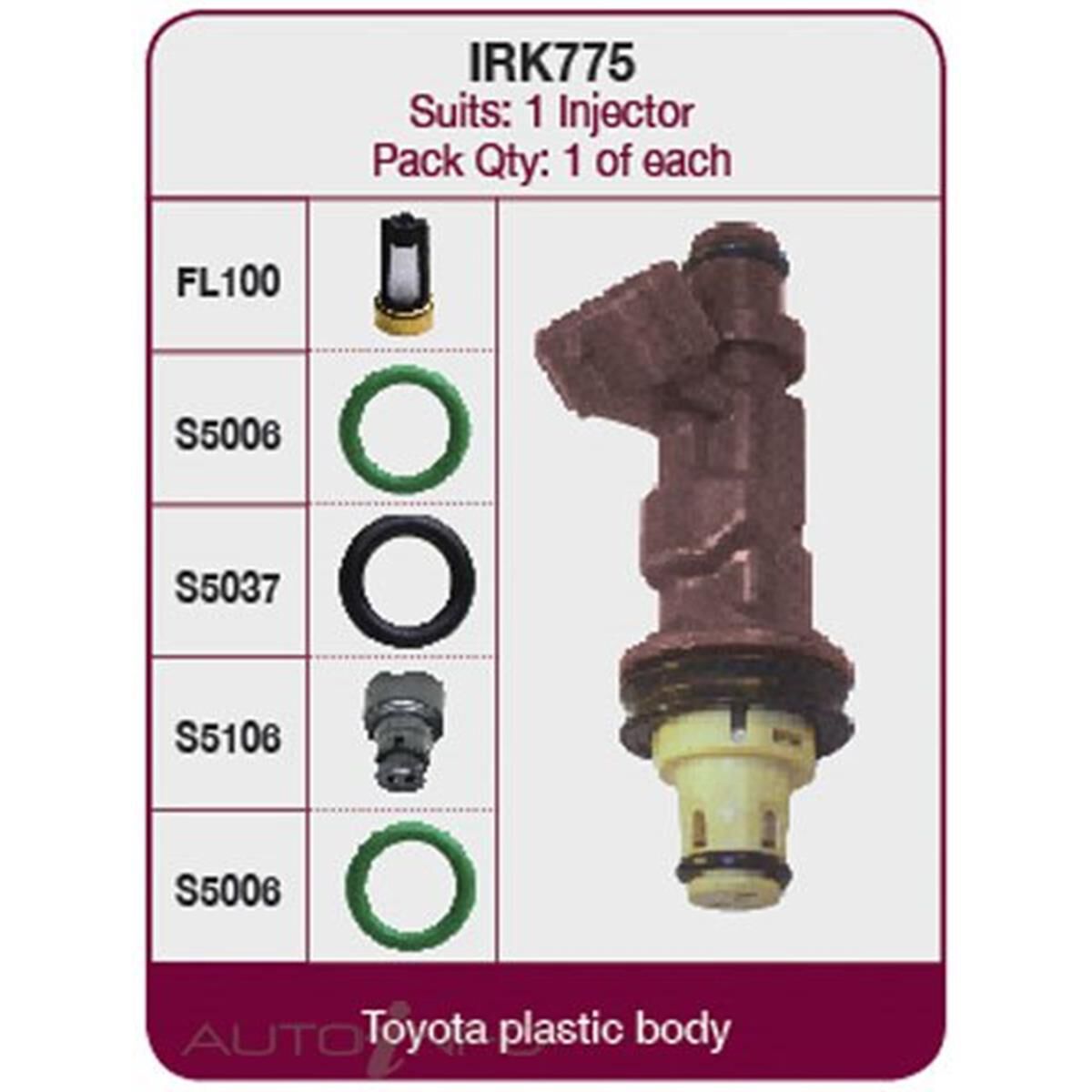 Injectronics Injector Repair Kit - IRK775 | Supercheap Auto