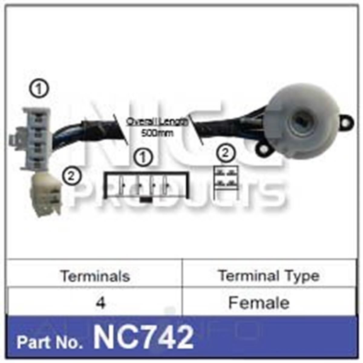 Nice Ignition Switch - NC742 | Supercheap Auto