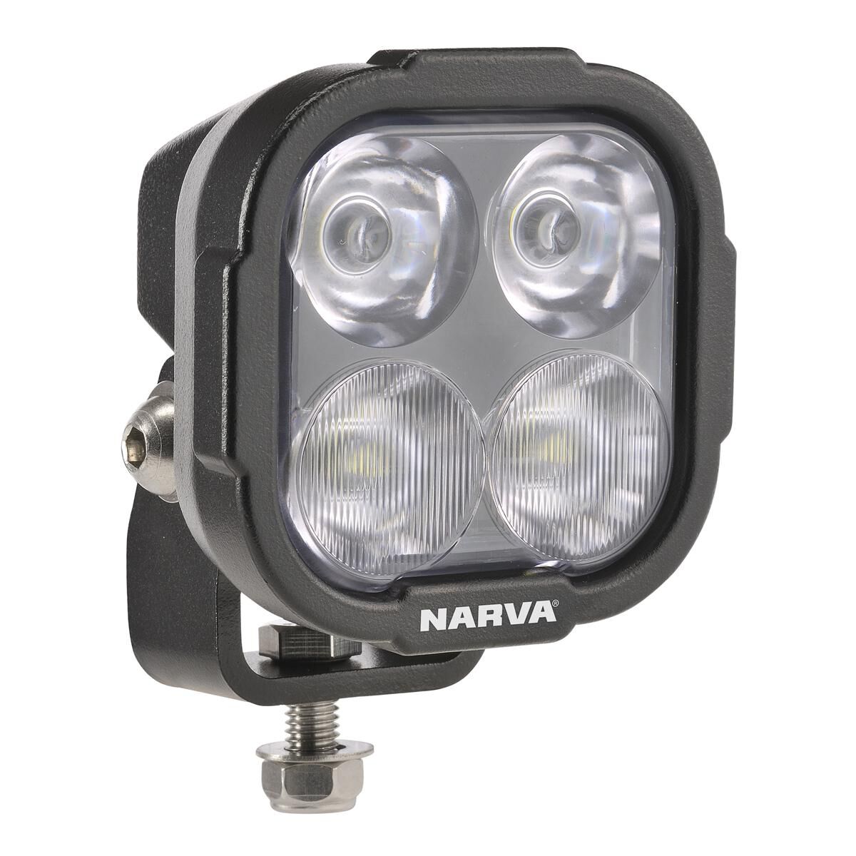 Narva 9-33V Heavy Duty LED Work Lamps Hybrid Beam 4 x 8W - 73606 ...