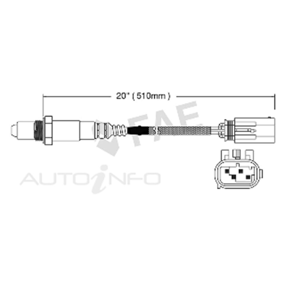 PAT Oxygen/Lambda Sensor Post Catalytic Converter - EGO-083 ...