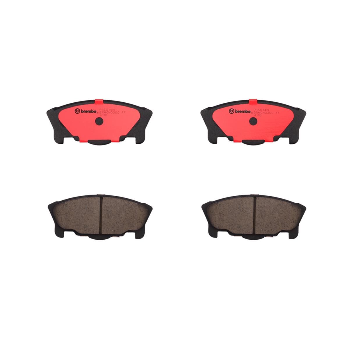 Brembo Prime Ceramic Disc Brake Pad Set - P16014N | Supercheap Auto