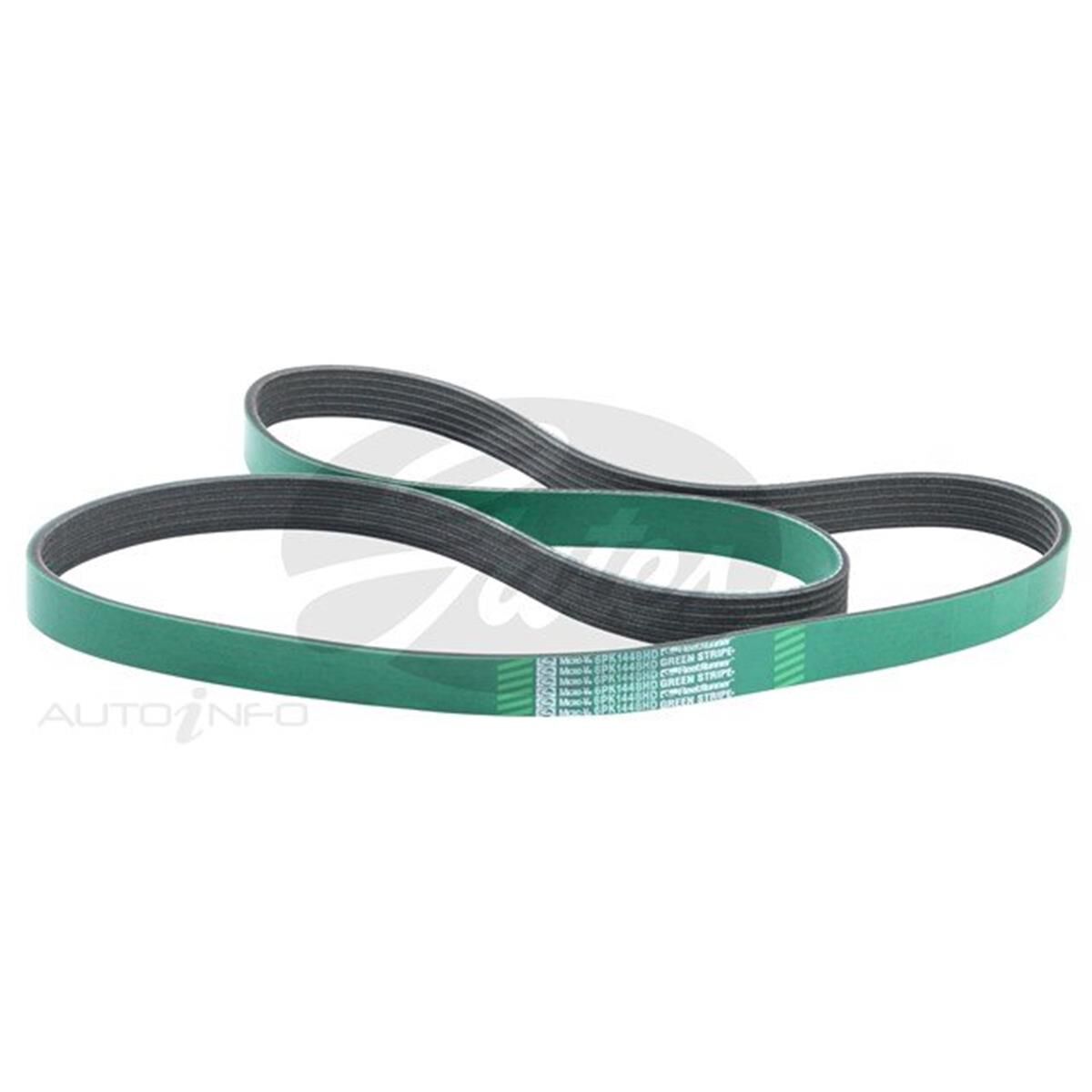 Gates FleetRunner Heavy-Duty Micro-V Belt - 6PK1448HD | Supercheap Auto