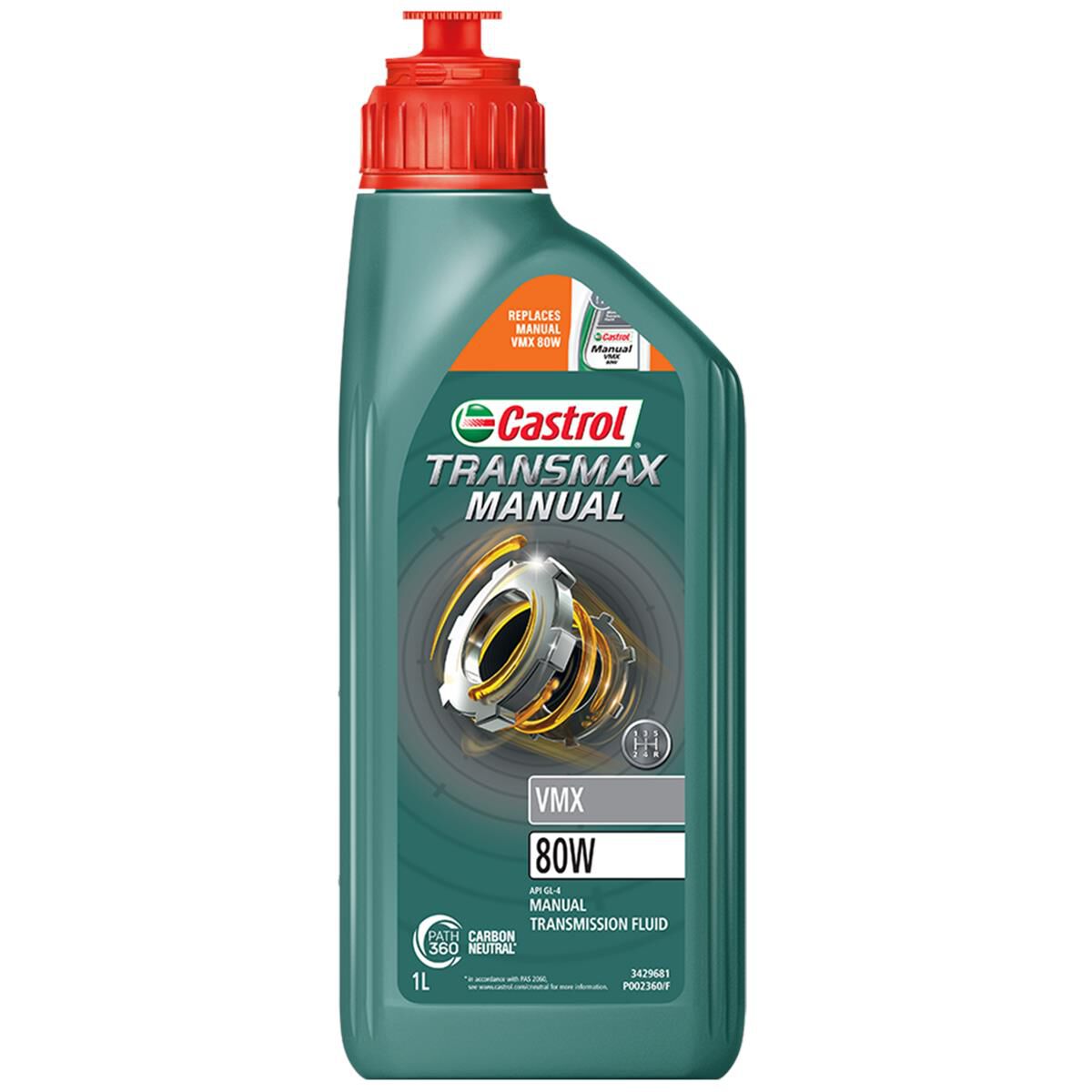 Castrol Transmax Manual VMX 80W - 6 x 1L (Carton Only) - 3429681 ...