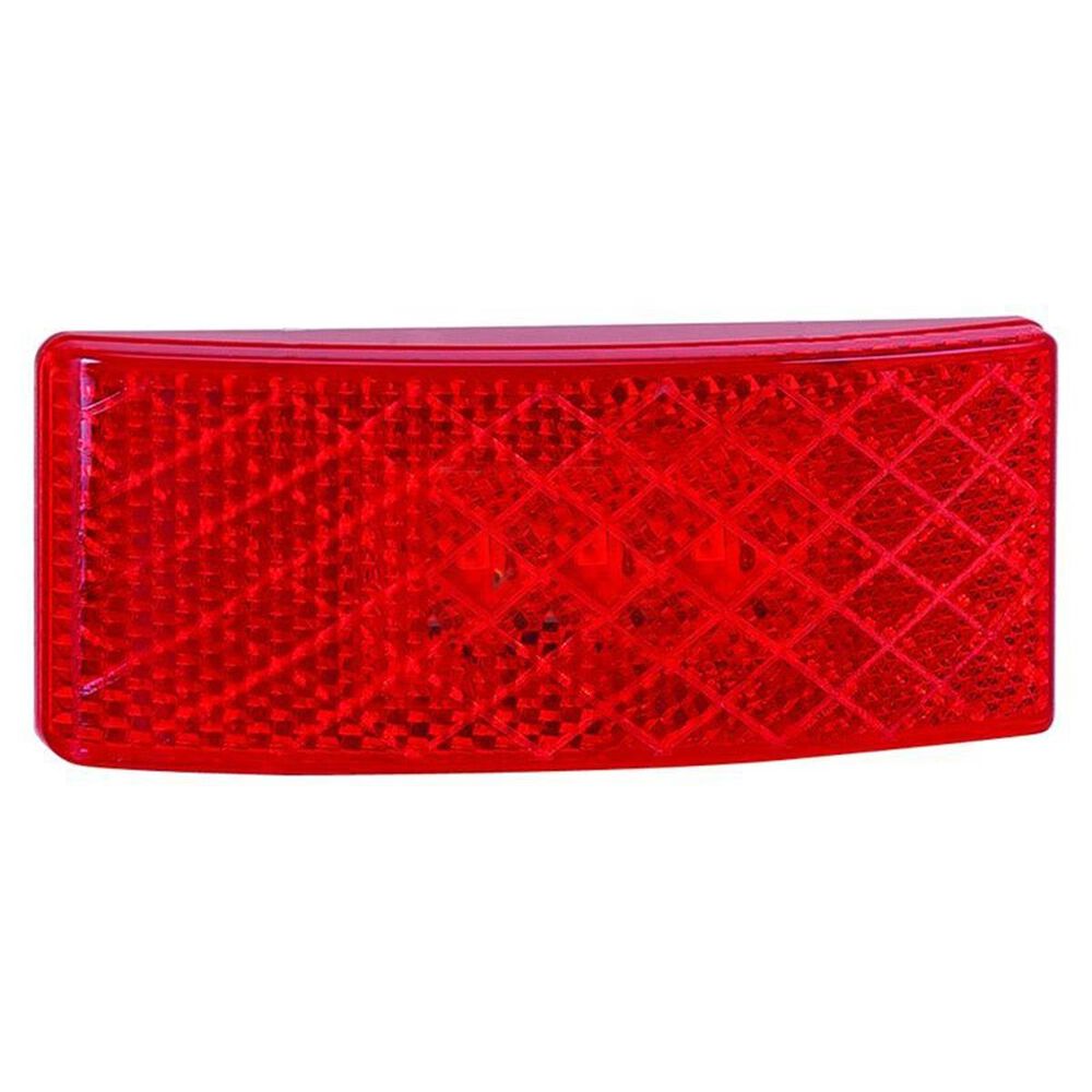 Ignite LED Rear End O/Line Marker Lamp in Red with Refector & 3M base ...