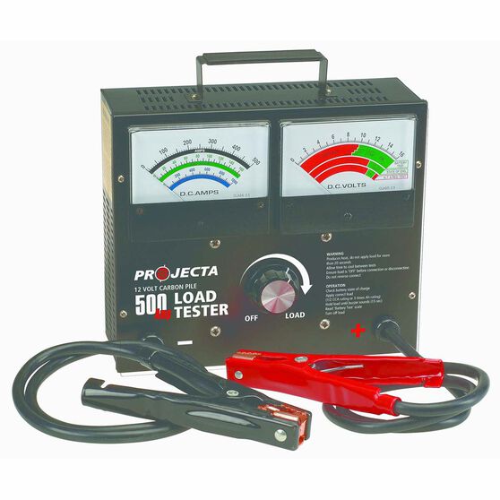 Projecta Carbon Pile Load Tester - 500A, 0-16V - BLT200 | Supercheap Auto