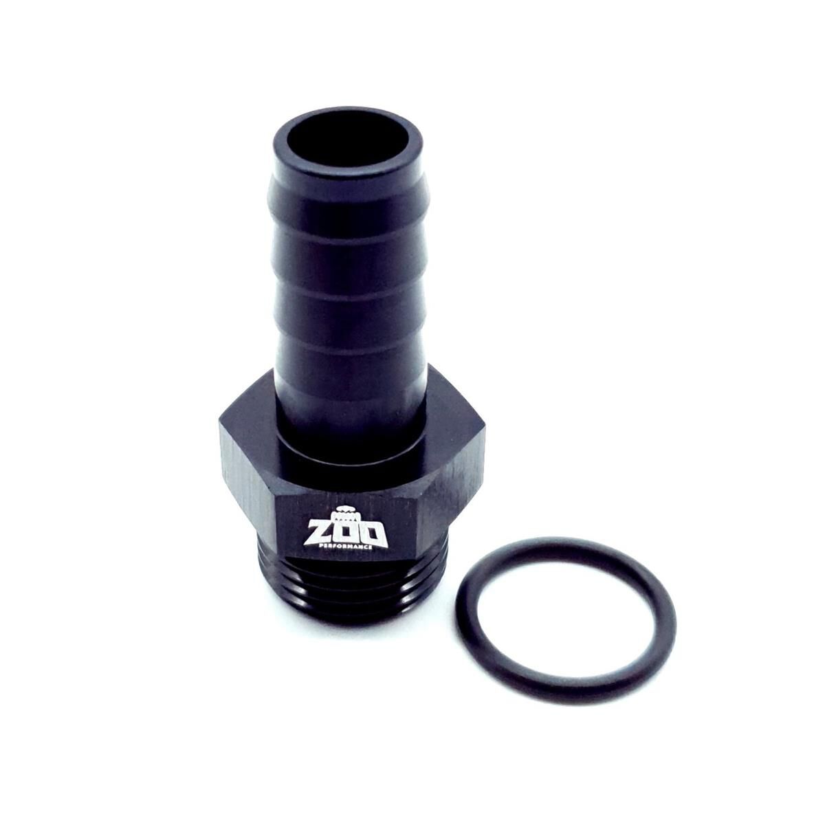 Zoo Performance AN6 - 3/8 Orb To Barb Adapter - ZOO-AN735-06-D06 ...
