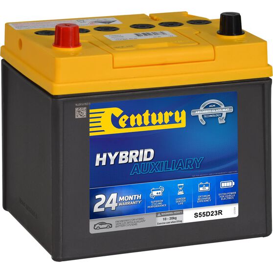 Century Hybrid Auxilary Battery - S55D23R | Supercheap Auto