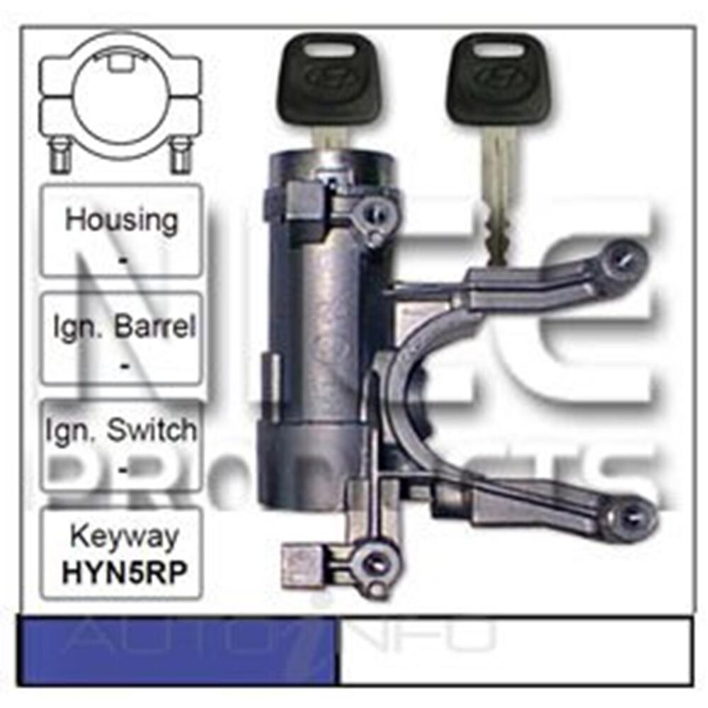 Nice Ignition Switch And Lock Assembly - NIC1312 | Supercheap Auto