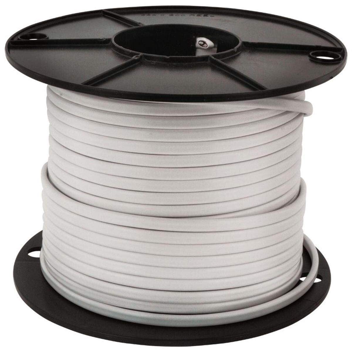 TYCAB 6mm Twin Core Marine Cable Red & Black with White Sheath Tinned ...