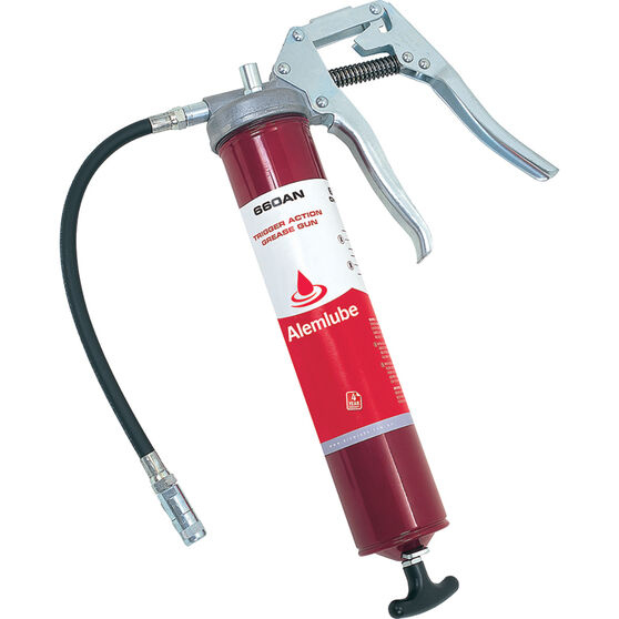 Alemlube Grease Gun, Trigger, Flexible Extension,450g, 660AN ...