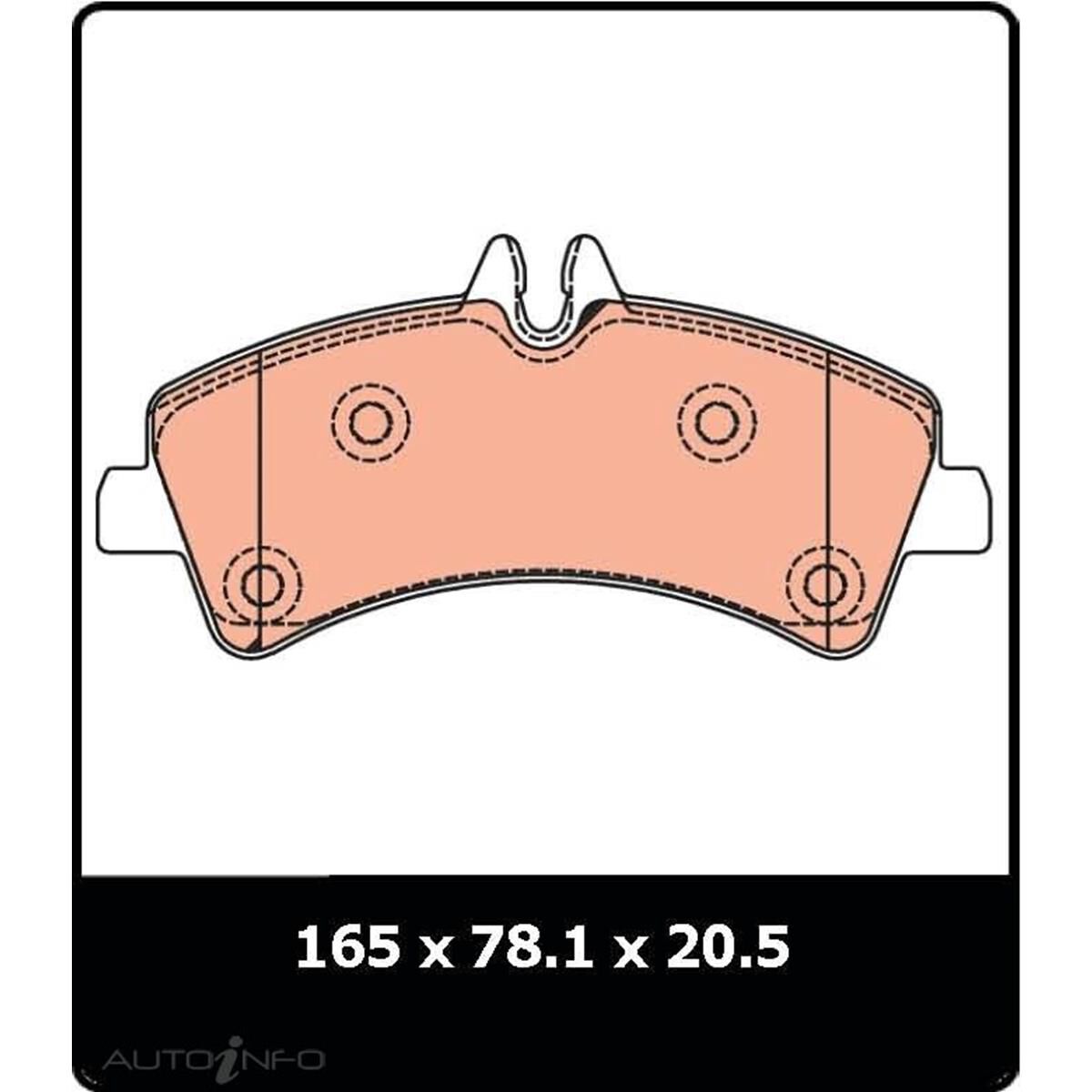 Remsa Brake Pads - 1247 00 | Supercheap Auto
