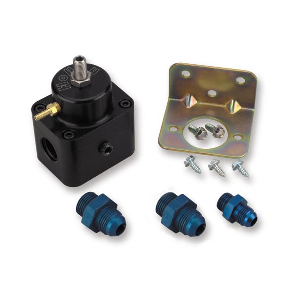 Holley 1:1 Boost Compensating Return Style Regulator - 15 - 65 PSI ...