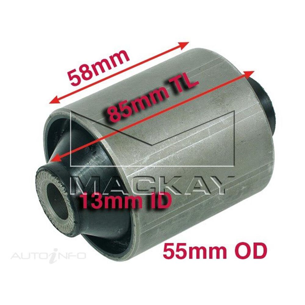 Mackay Leaf Spring Bush - Front - A6057 | Supercheap Auto