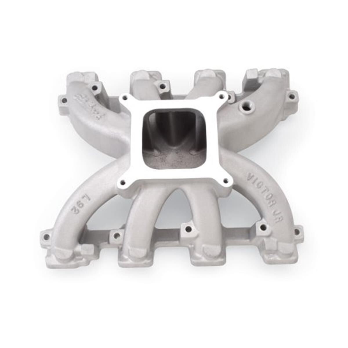 Edelbrock Victor Series Carburettor Intake - 800 CFM, Square Port, LS3 ...