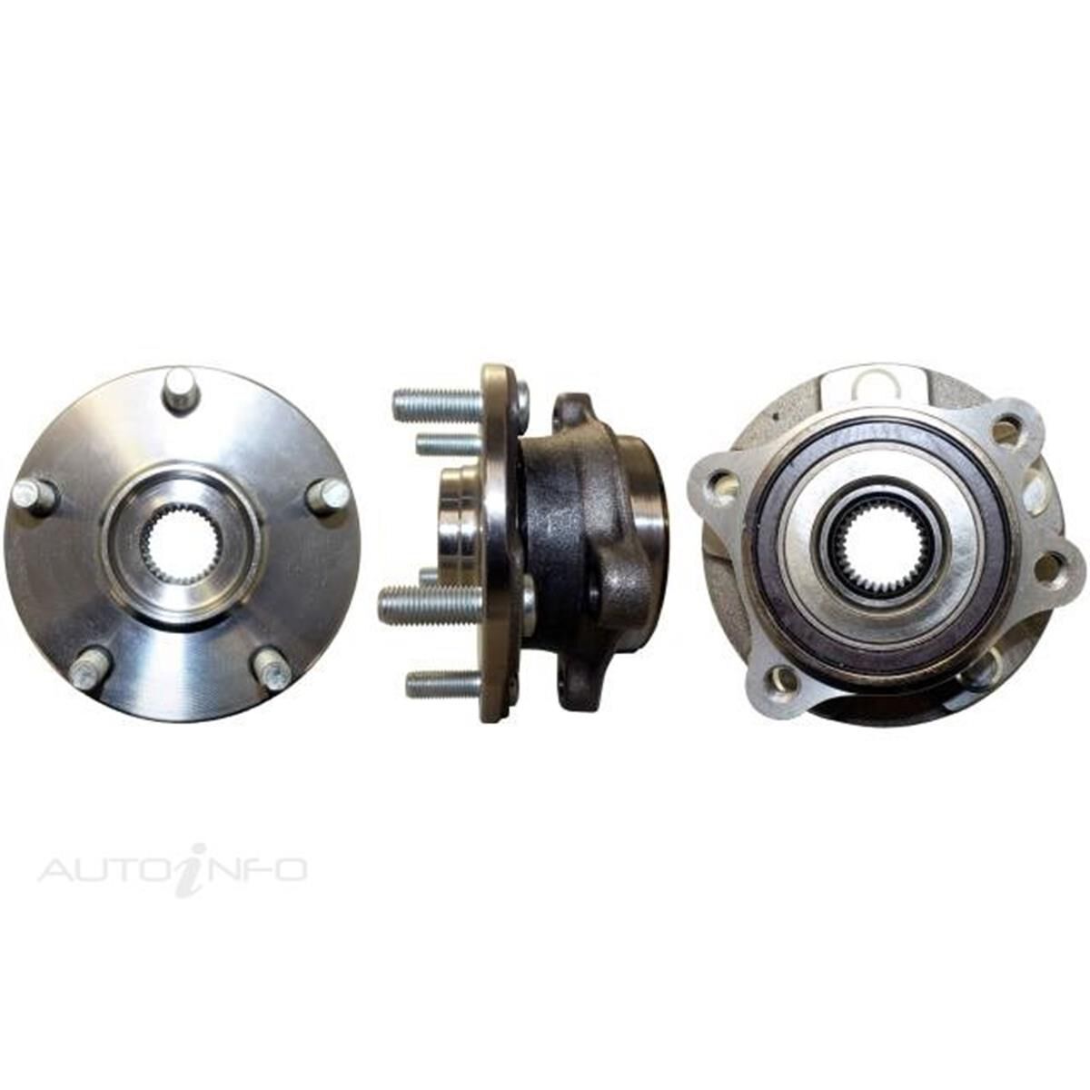 Bearing Wholesalers Wheel Bearing/Hub Assembly - Front - 5198 KIT ...