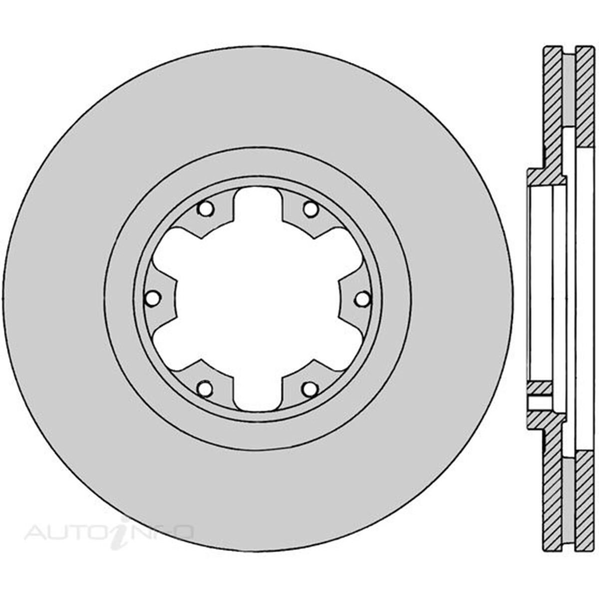 IBS Brake Rotor - Single, BR629 | Supercheap Auto