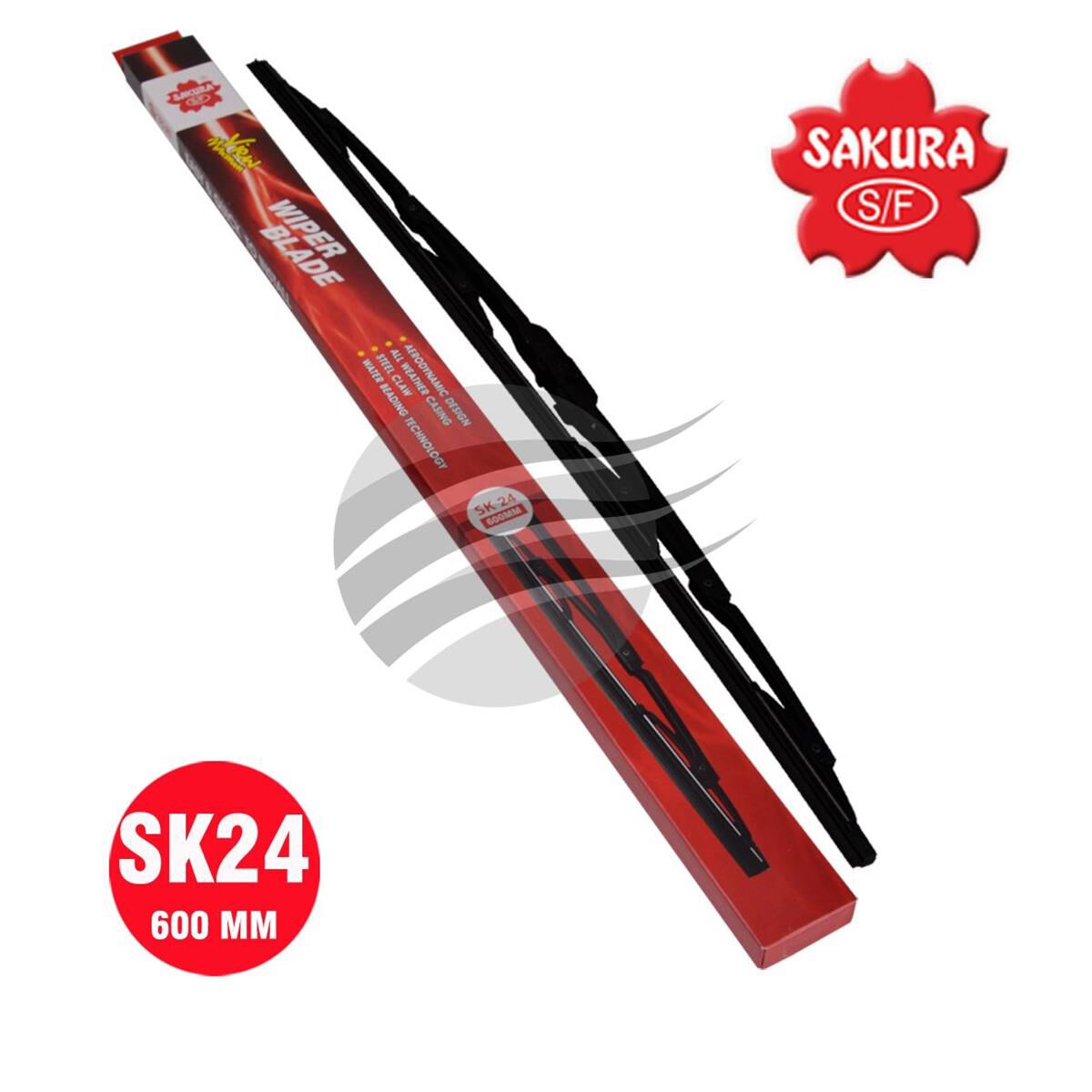 Sakura Wiper Blade 600mm 24 Inch - SK24 | Supercheap Auto