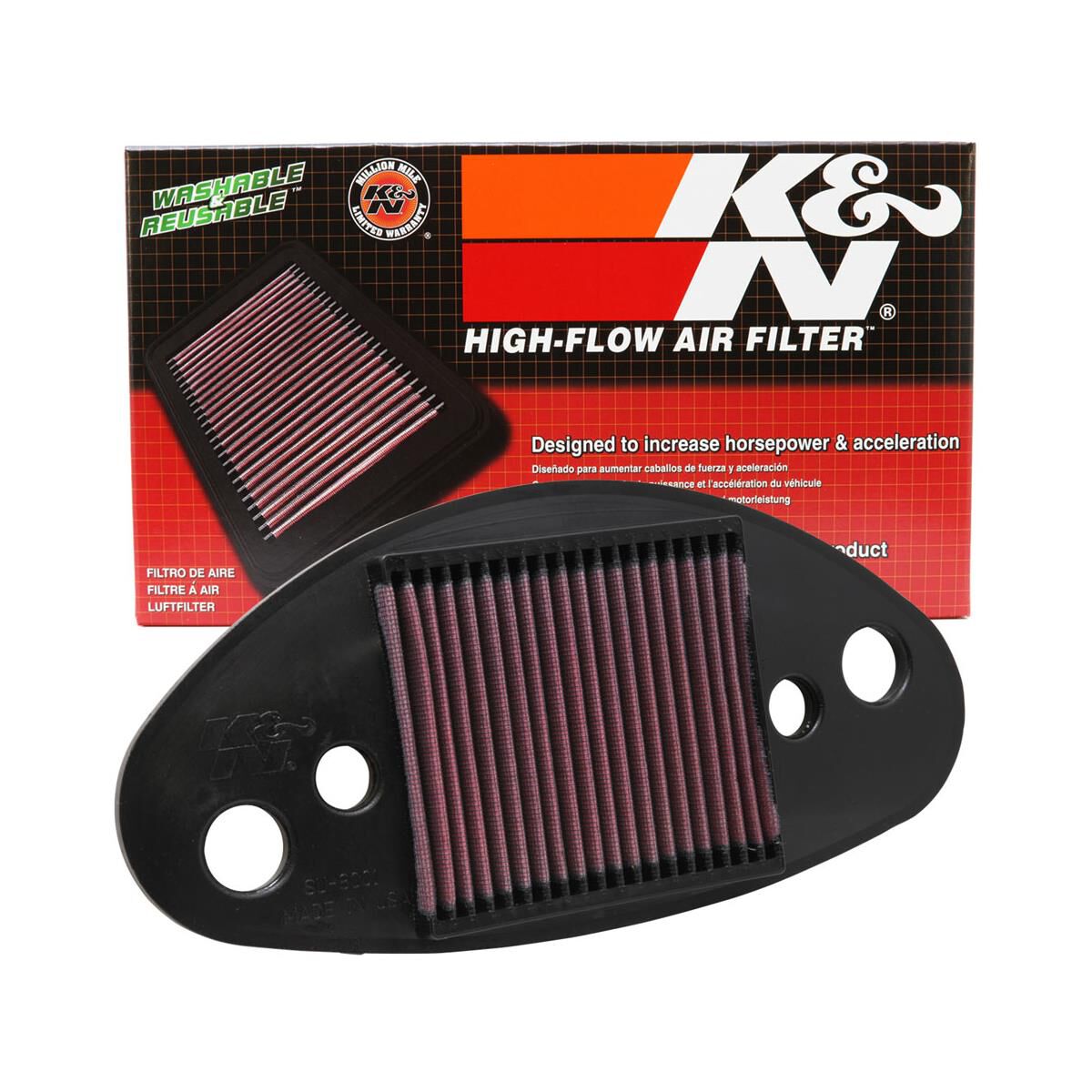 K&N Air Filter - KNSU-8001 | Supercheap Auto