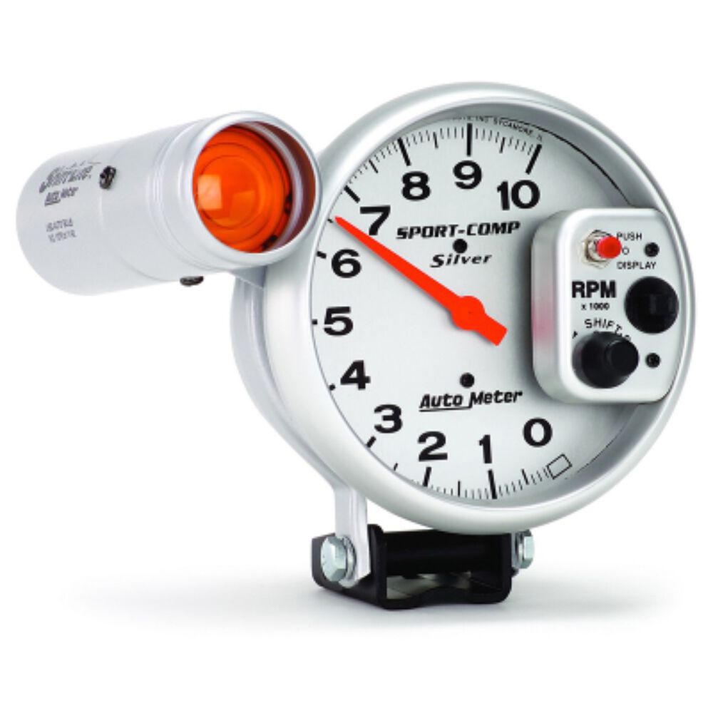 Autometer Ultra Lite Tachometer Pedestal Mount With Shift Light ...