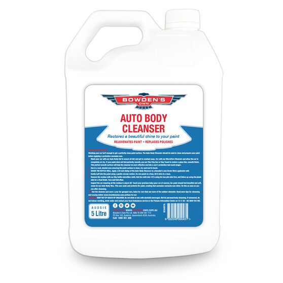 Bowden's Own Paint Cleanse and Restore Liquid Polish 5L Value Pack ...