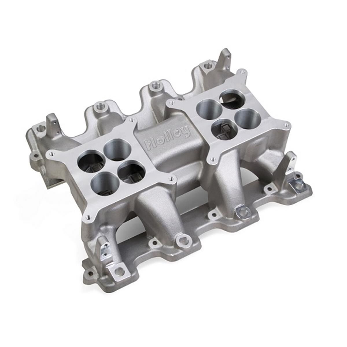 Holley Dual Carburetted Intake Manifold LS1, LS2, LS6 Mid Rise, Dual ...
