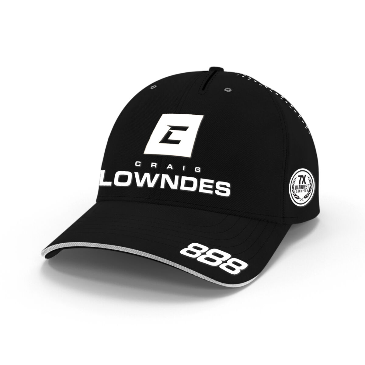 Craig Lowndes Achievement Series Cap - White [OSFM] - CLS22.CA1 ...
