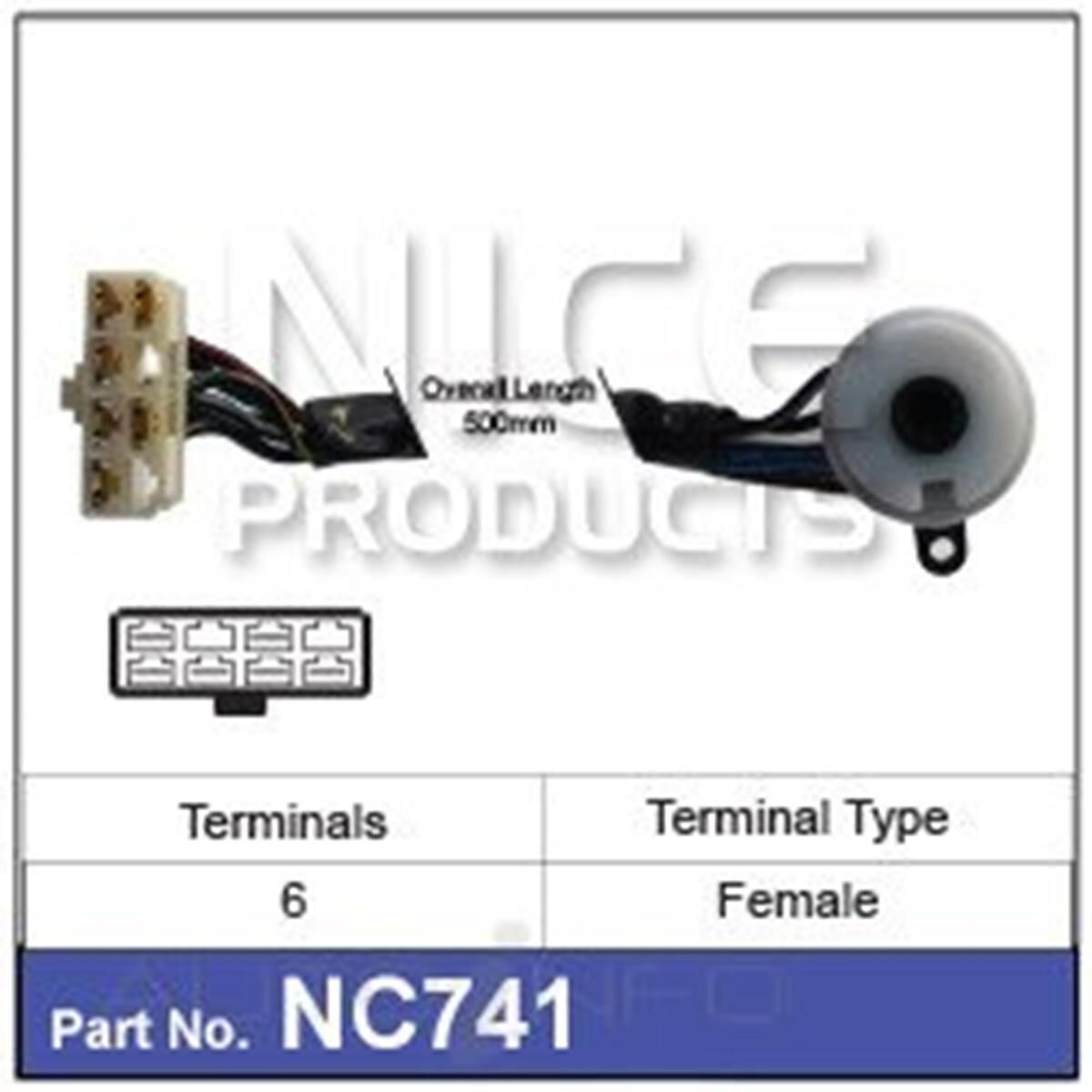 Nice Ignition Switch - NC741 | Supercheap Auto