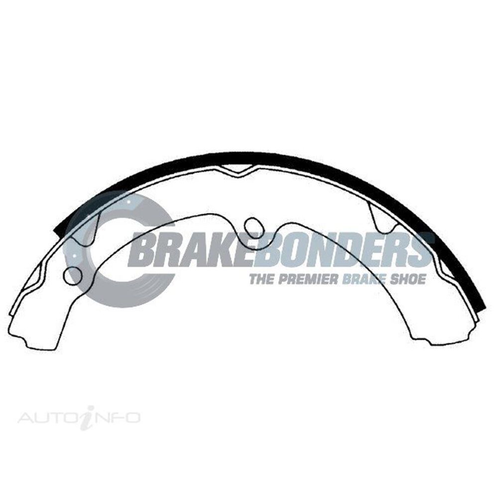 Brake Bonders Brake Shoes - SB1625 | Supercheap Auto
