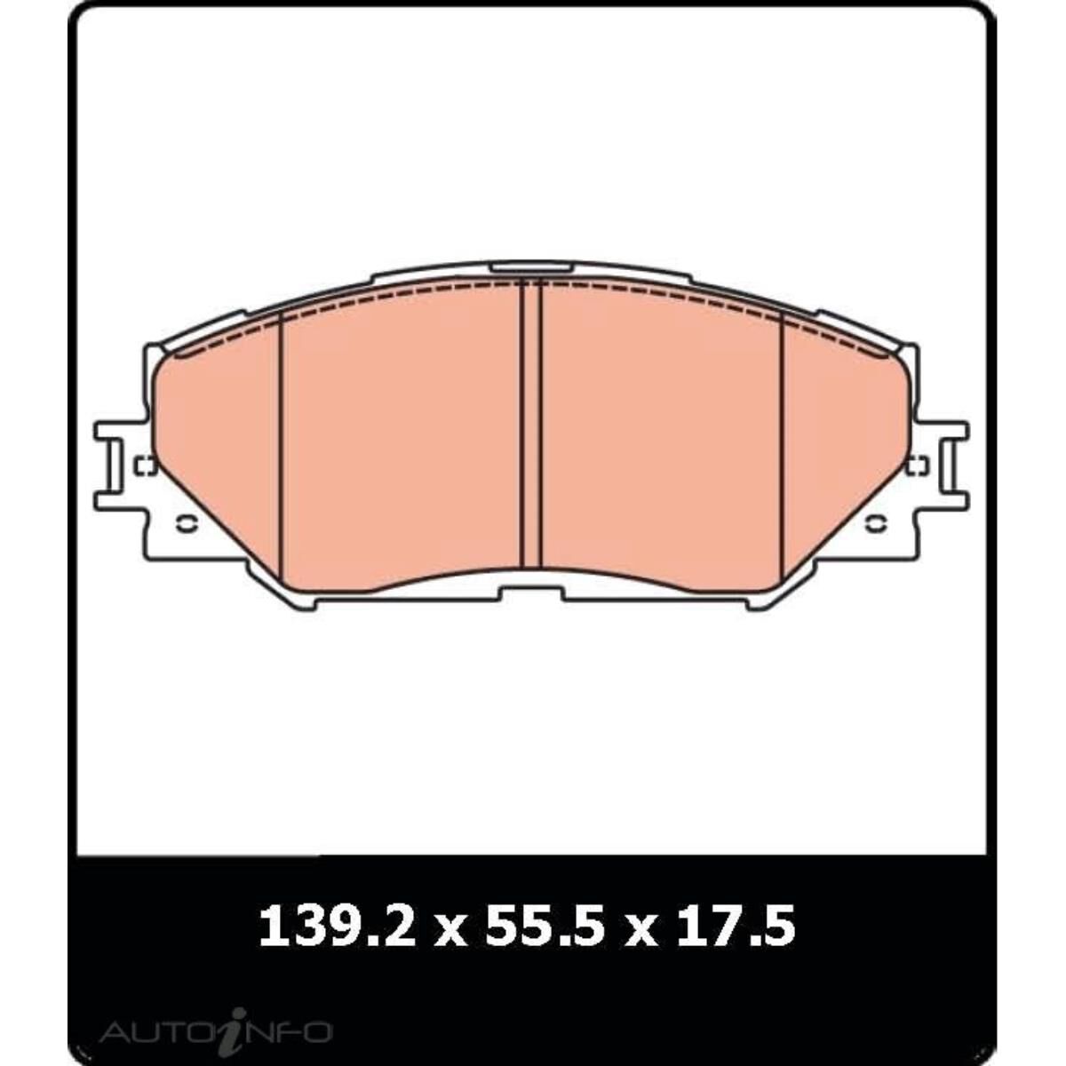 Remsa Brake Pads - 1232 00 | Supercheap Auto