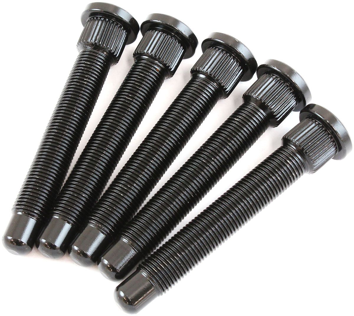 Aeroflow 1/2-20" Wheel Studs 0.629" Knurl 88.8mm UHL 5 Pack Ford ...
