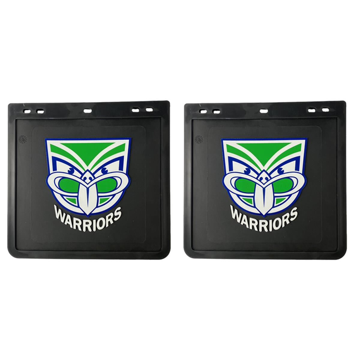 NRL Mudflaps Warriors 280mm Drop X 300mm Width Supercheap Auto