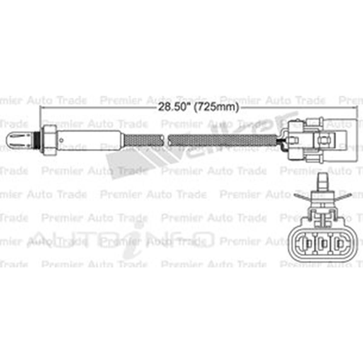 PAT Oxygen/Lambda Sensor Pre-Catalytic Converter/Manifold - EGO-348 ...