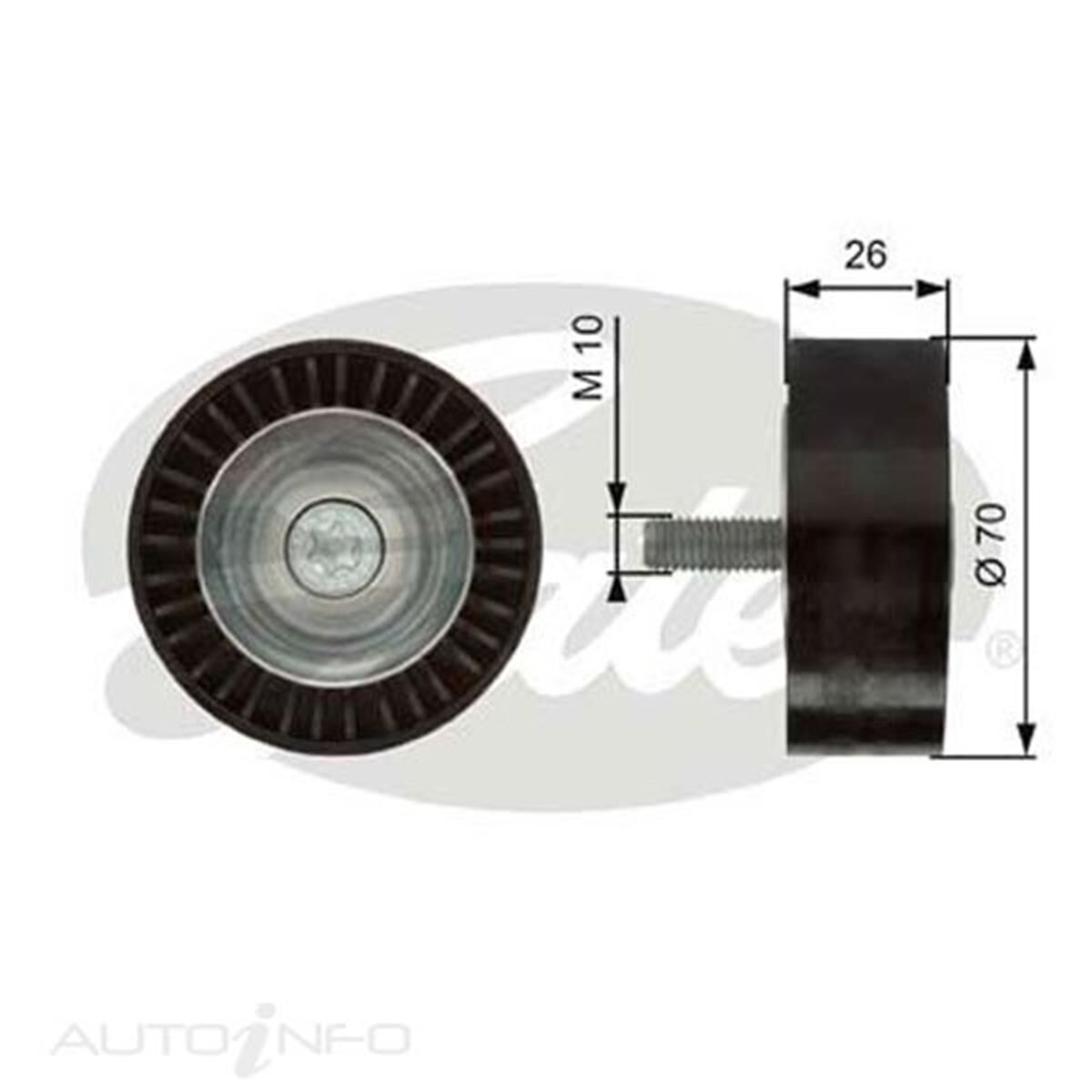 Gates Idler Pulley - 36260 | Supercheap Auto